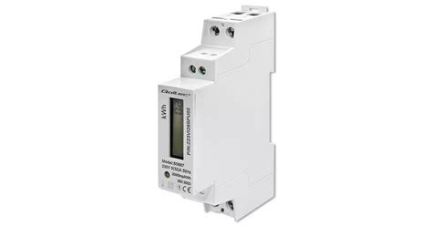 Qoltec Jednofazowy elektroniczny licznik miernik zużycia energii na