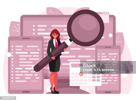 Code Analysis Stock Illustration Download Image Now Adult