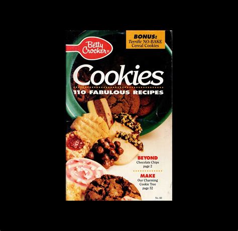 Betty Crocker Cookies Cookbook Booklet Etsy