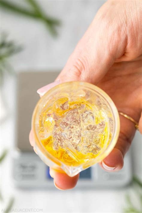 Diy Hair Growth Serum Natural Rosemary Hair Serum Recipe A Life Adjacent