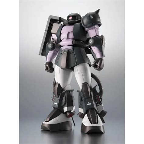 MS R A Zaku II High Mobility Type Mobile Suit Gundam Black Tri Stars Ver A N I M E Tri