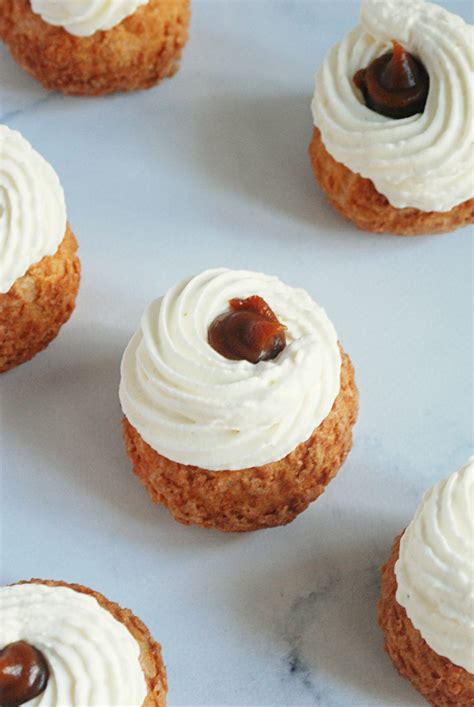 Choux Vanille Caramel Charlotte En Papilles