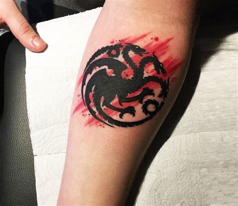 Targaryen Sigil Tattoo