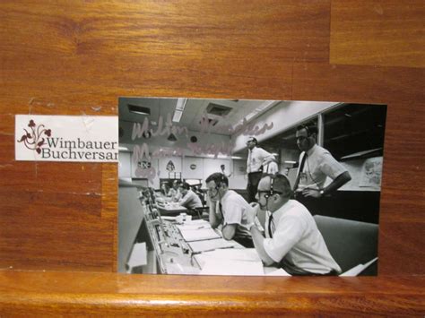 Original Autograph Milton Windler Nasa Flight Director Apollo 13