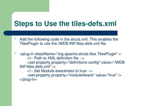 Ppt Efficient Web Development Using Apache Tiles Framework Powerpoint