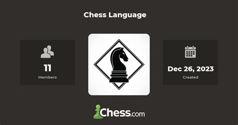 Chess Language Chess Club