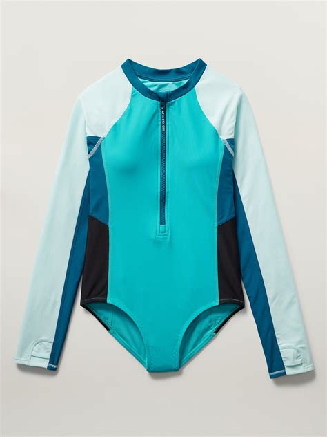Athleta Girl Rashguard One Piece Swimsuit Athleta