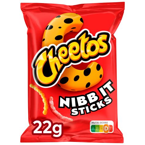 Cheetos Nibb It Chips Sticks Naturel Per Zak 22 G