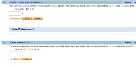 Solved Points I Previous Answers SPreCalc Chegg