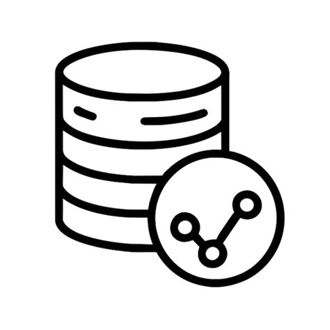 Premium Vector Data Icon Outline
