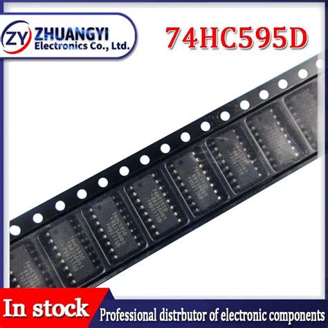 50-100PCS-74HC595D-SOP16-74HC595-SOP-SN74HC595DR-SMD-new-and-original ...