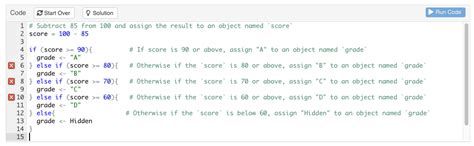 Warning Unexpected Symbol If When Using Else If Shiny Posit