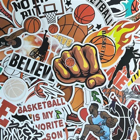 Nba Basketball Stickers Etsy