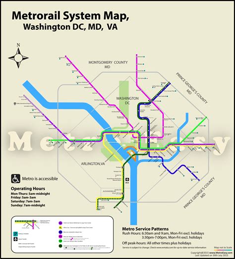 Map Of Washington Dc Attractionetro Stops