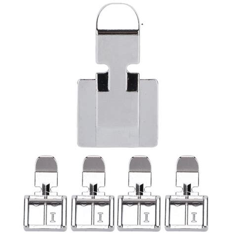 Pied de biche pour machine à coudre Qiilu Accessoires de