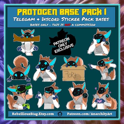 Protogen Head Base Etsy