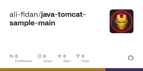 Github Ali Fidanjava Tomcat Sample Main