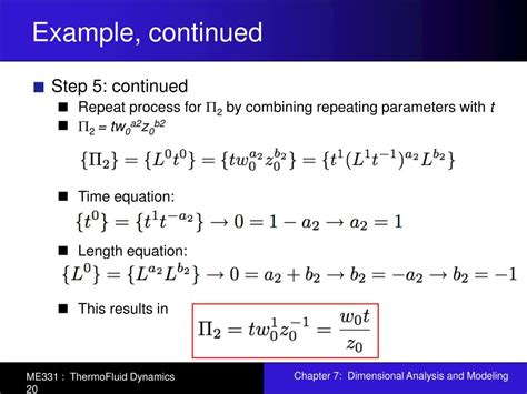 ppt chapter 7 dimensional analysis and modeling powerpoint