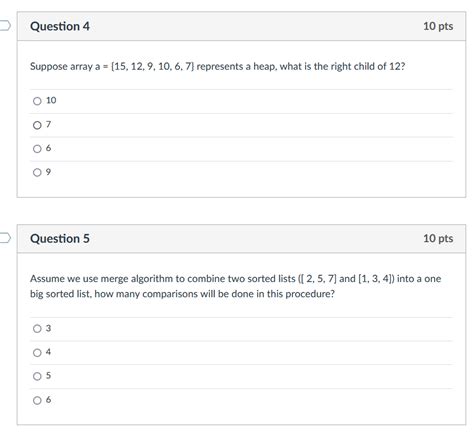 Solved Suppose Array A 151291067 Represents A Heap