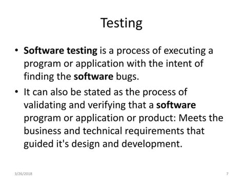 Software Testing Introduction Pptx