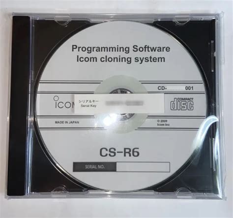 Icom Cs R6 Cloning Software For Icom Ic R6 Receiver £2150 Picclick Uk