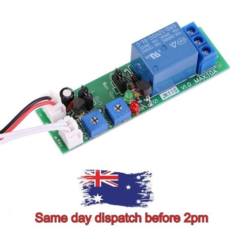 Dc 5v12v24v On Off Module Infinite Loop Cycle Timing Timer Time Delay Relay Ebay Australia