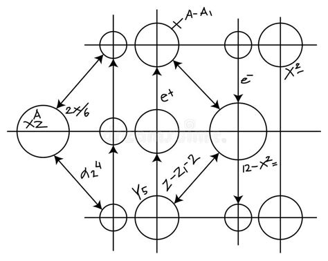 Abstract Scheme Of Modern Computer Network Stock Vector Illustration Of Element Modern 62244830