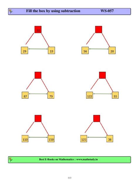Cbse Class 2 Maths Pattern Worksheets Best E Books Mathematics