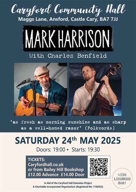 Mark Harrison With Charles Benfield Castle Cary