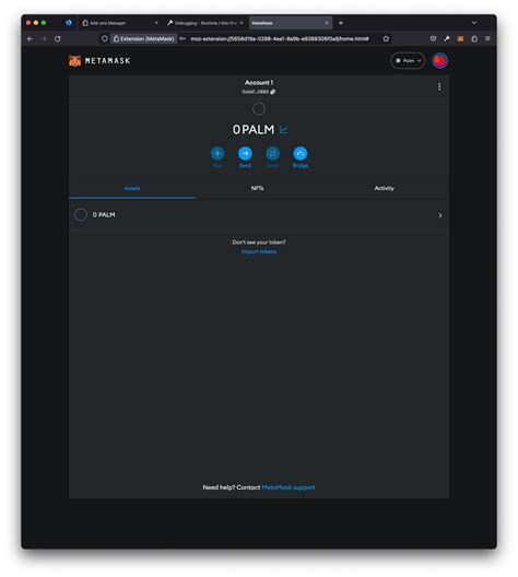 Bug Bridge Button Is Enabled On Unsupported Networks · Issue 18193