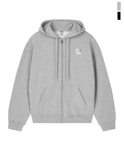 그레이버 Graver [unisex]grae S 자수 후드집업 2color 사이즈 And 후기 무신사