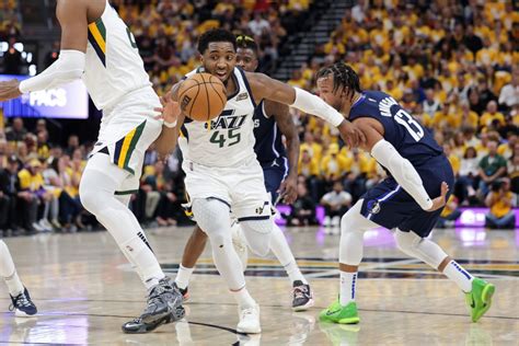Donovan Mitchell Injury Will Jazz Star Play Game 6 Vs Dallas Mavs