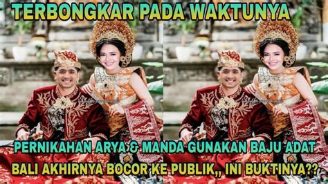 CEK FAKTA Arya Saloka Dan Amanda Manopo Resmi Menikah Gunakan Baju