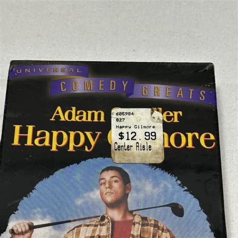 HAPPY GILMORE VHS Factory Sealed ORIGINAL RELEASE Adam Sandler 1996 1st