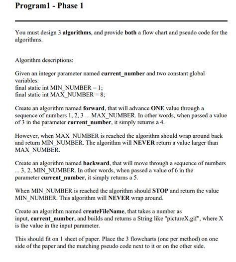 Solved Program1 Phase 1 You Must Design 3 Algorithms And