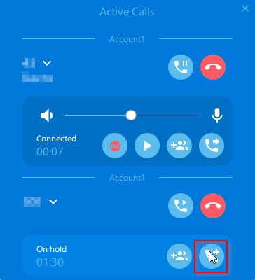Softphone Pro Call Transfer