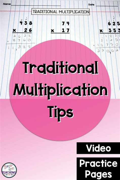 Tips For Teaching Multi Digit Multiplication Multiplication Multi Digit Multiplication