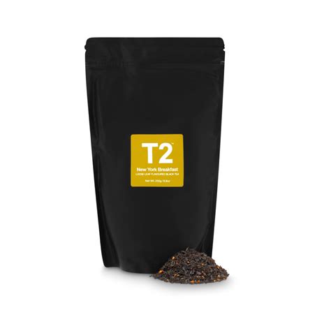 New York Breakfast Loose Leaf Refill 250g Black Tea T2 Tea Au