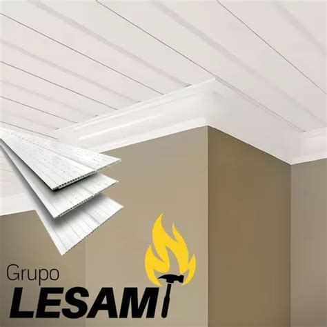 Machimbre Pvc Techo Cielorraso Cielo Raso 70 Cm X 6 Mm Cta En Venta En