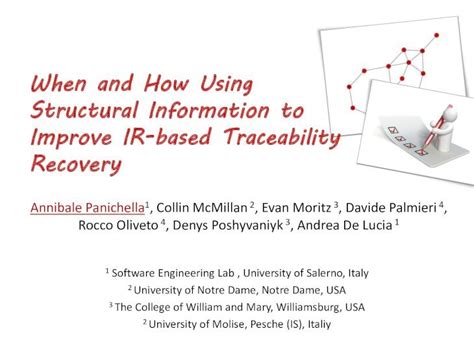 Pdf Using Structural Information And User Feedback To Improve · Ir Based Traceability