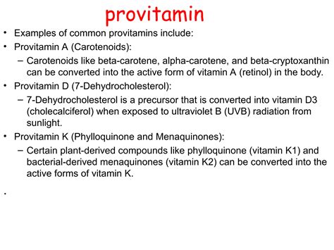 Vitamin Classification Function Deficiency Ppt Nutrition