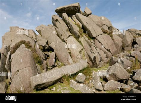 Carn Menyn Carn Meini Hilltop Rocky Shattered Granite Dolerite Outcrop Pembrokeshire South West