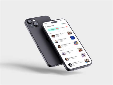 notification screen mobile app ui design behance