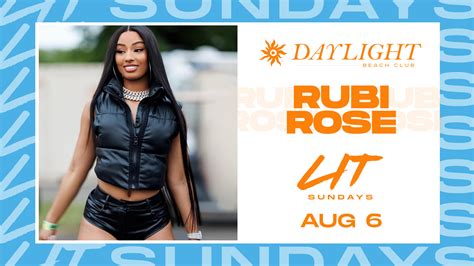 Come See Rubi Rose At Daylight Daylight Beach Club