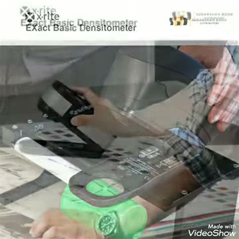 X Rite Exact Basic Densitometer Youtube