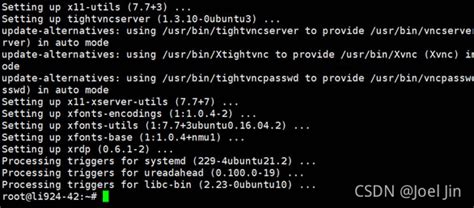 Linux Ubuntu系统安装xrdp实现远程可视化桌面连接sudo Apt Get Install Tightvncserver