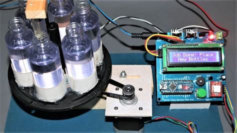 how to make automatic bottle filling machine using arduino in 2025