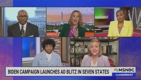 Msnbc Anchor Alicia Menendez Wants To Be Like Biden When Shes His Age