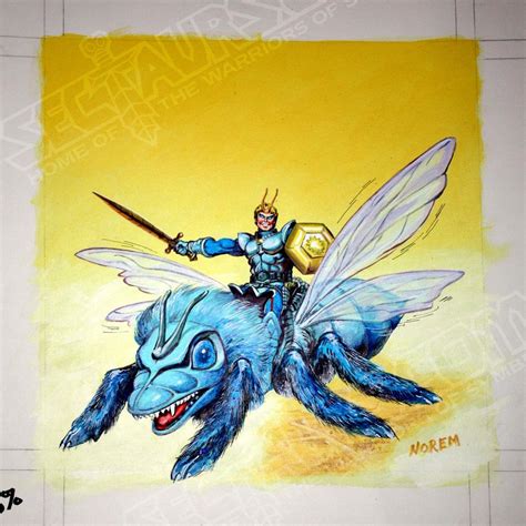Original Sectaurs Art By Earl Norem Rcomicbookart
