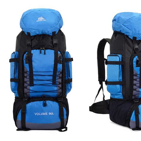 Großer Trekkingrucksack 90l Ergonomisch Und Multifunktional Mein